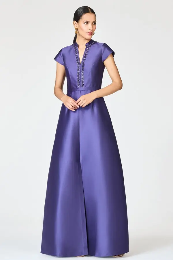 Sachin & Babi Embellished Marni Gown - Concord