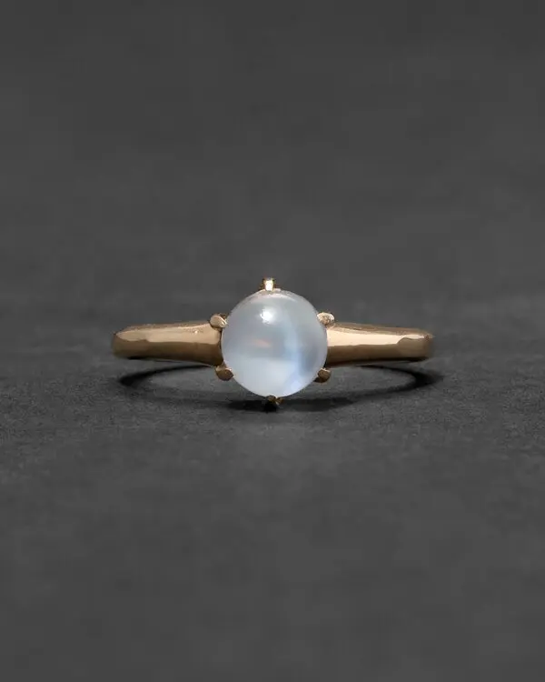 Alexis Bittar Antique Victorian 10k Ring With Moonstone - Gold