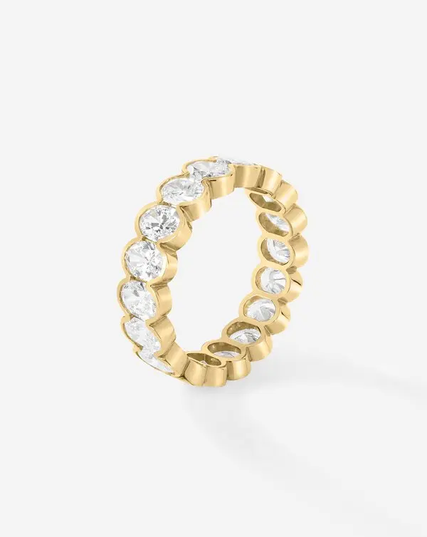 Ring Concierge The Edge Oval Lab Diamond Eternity Band