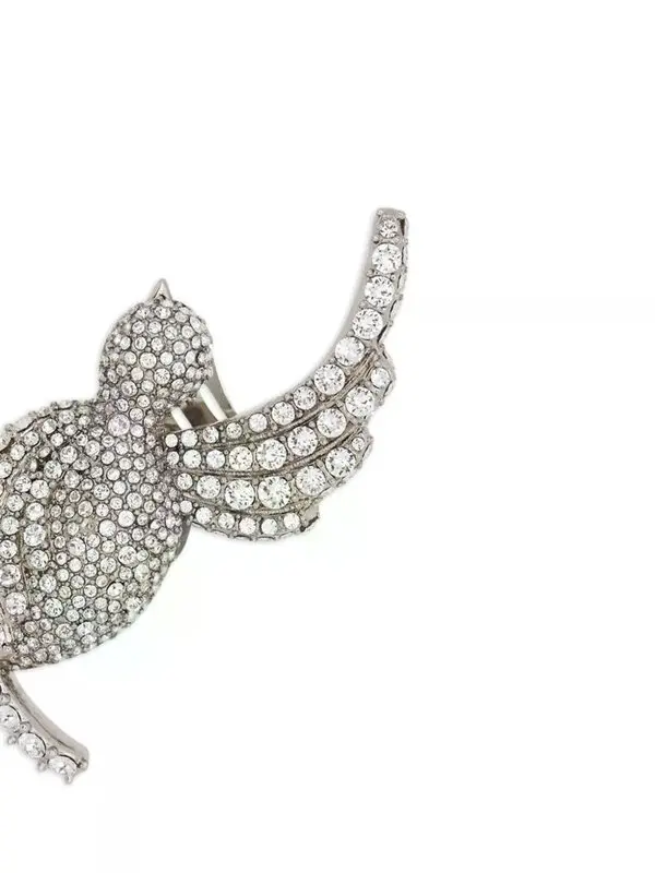Balmain Swallow Rhinestone-embellished Earrings