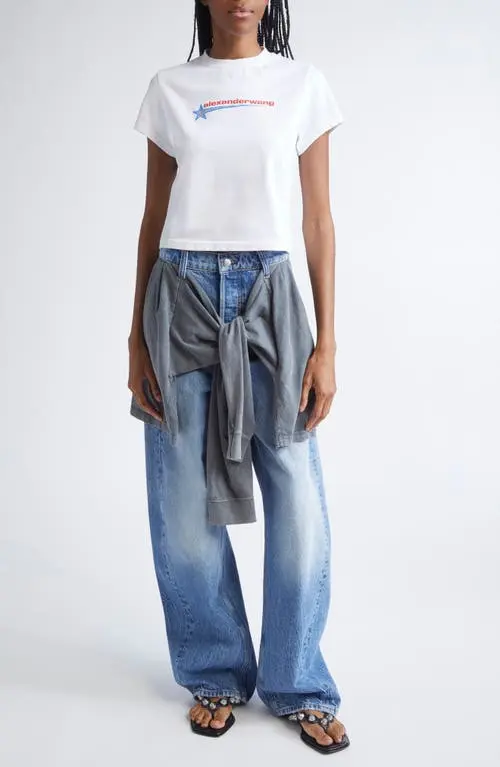 Alexander Wang Pre-styled Balloon Leg Jeans