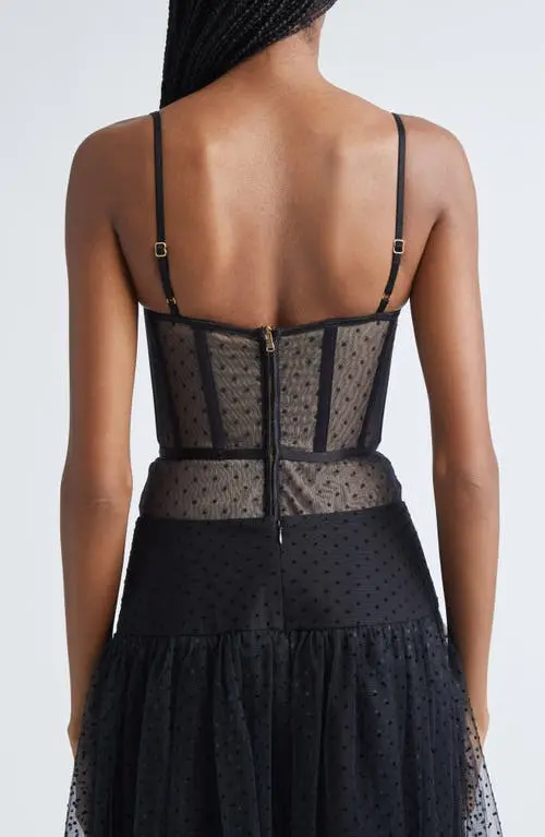 Zimmermann Dot Point D'esprit Underwire Bodysuit