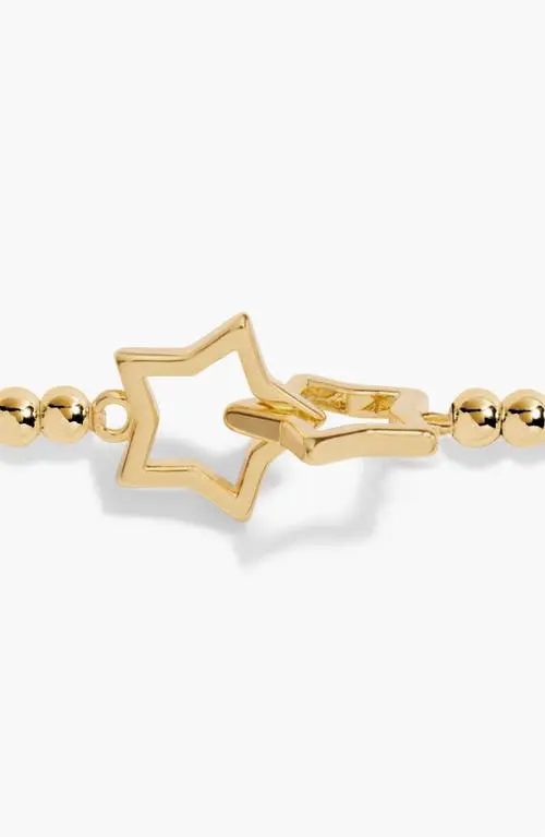 A LITTLES & CO A Little 'always My Sister' Bracelet - Metallic Gold