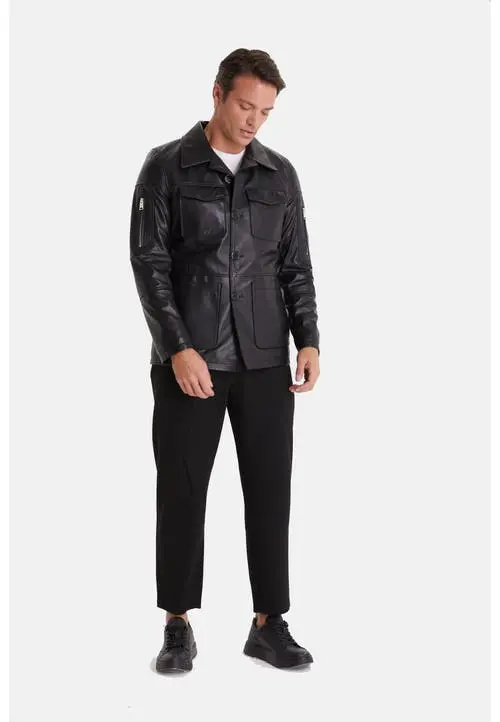 FURNIQ UK Cedric Leather Jacket