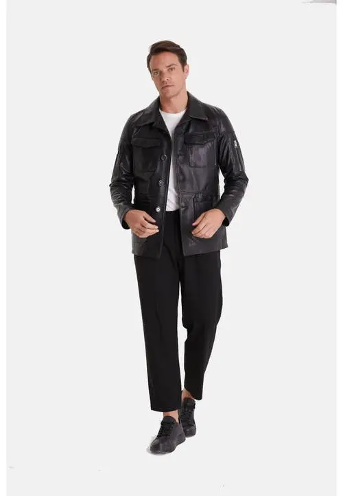 FURNIQ UK Cedric Leather Jacket