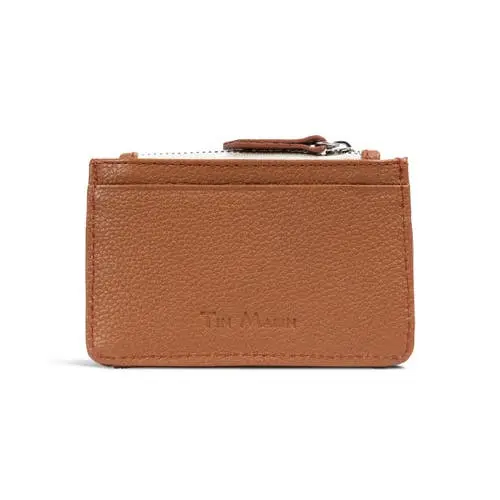 TIN MARIN Georgie Leather Card Case - Tan