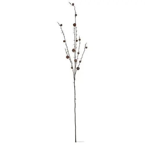 TAG Sleigh Bell Branch Decorative Object For Christmas - Brown