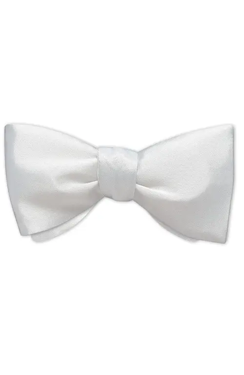 BEAU TIES OF VERMONT Silk Charmeuse Bow Tie - Freestyle