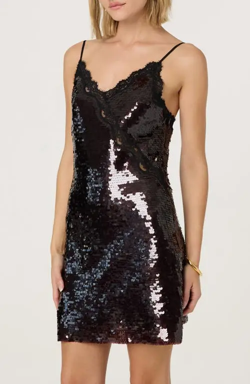 Astr The Label Lexy Sequin Mini Dress