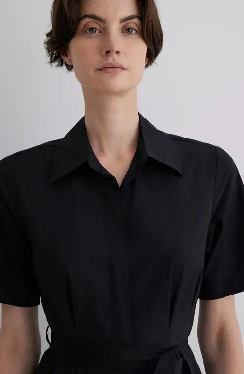 MAVI Cotton Midi Shirt Dress