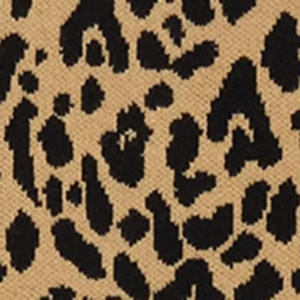 Valentino Garavani Wool Leopard Print Cardigan