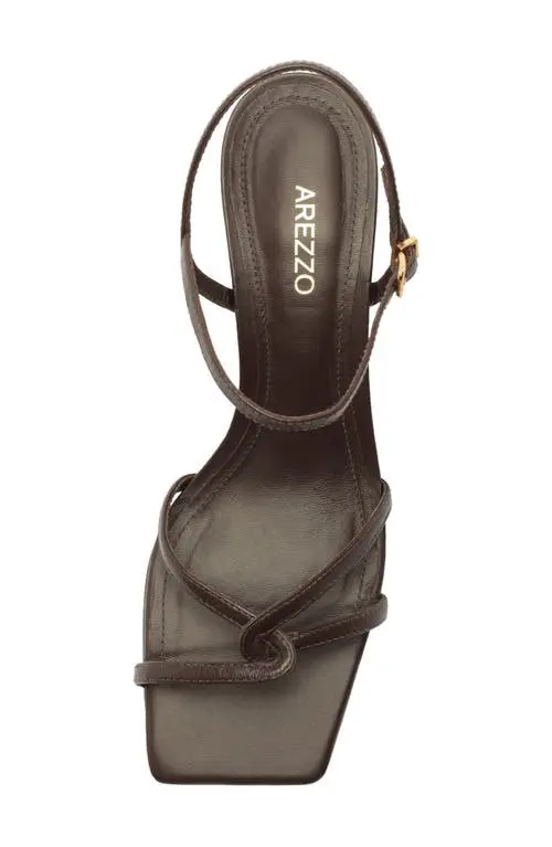 AREZZO Birdie Sandal - Grape Brown