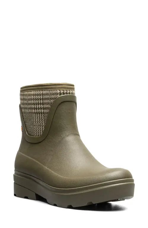 Bogs Hazel Waterproof Chelsea Boots - Olive Multi