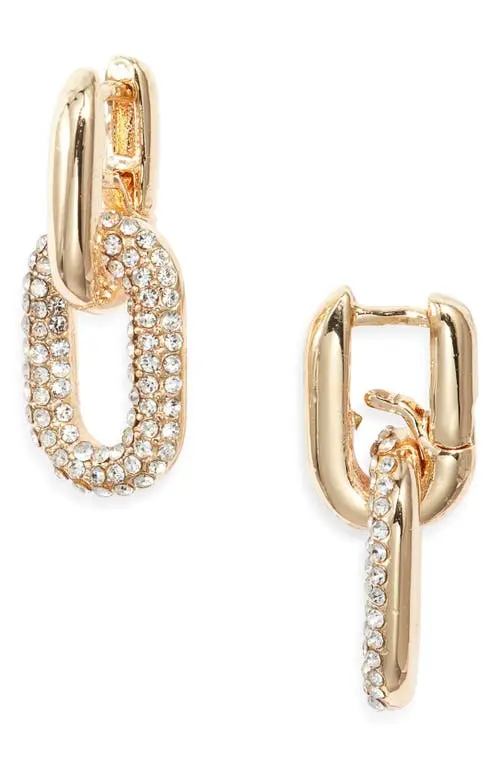 Bp. Sparkle Chain Link Drop Earrings - Gold