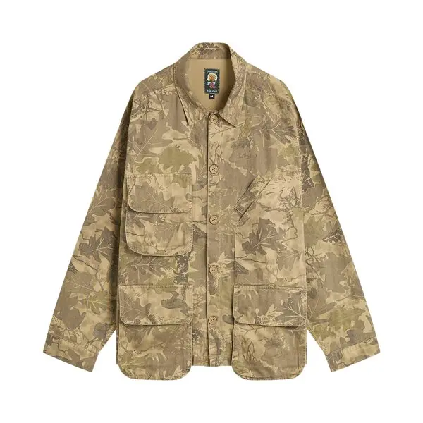 BRAIN DEAD Twill Military Shirt Jacket
