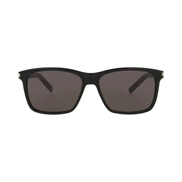 Saint Laurent Square Frame Sunglasses - Black