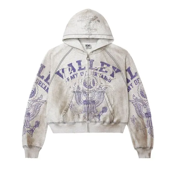 VALE FOREVER Zip-up Hoodie