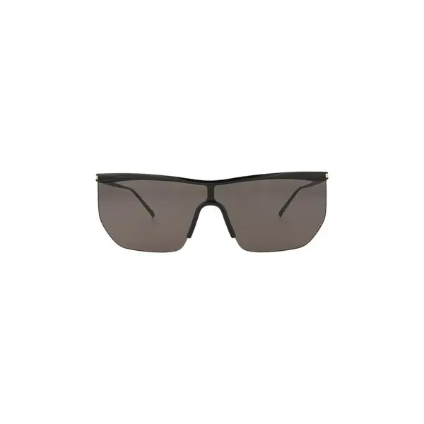 Saint Laurent Mask Sunglasses - Black
