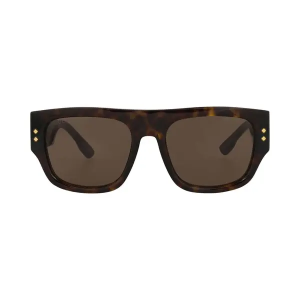 Gucci Square Frame Sunglasses - Brown