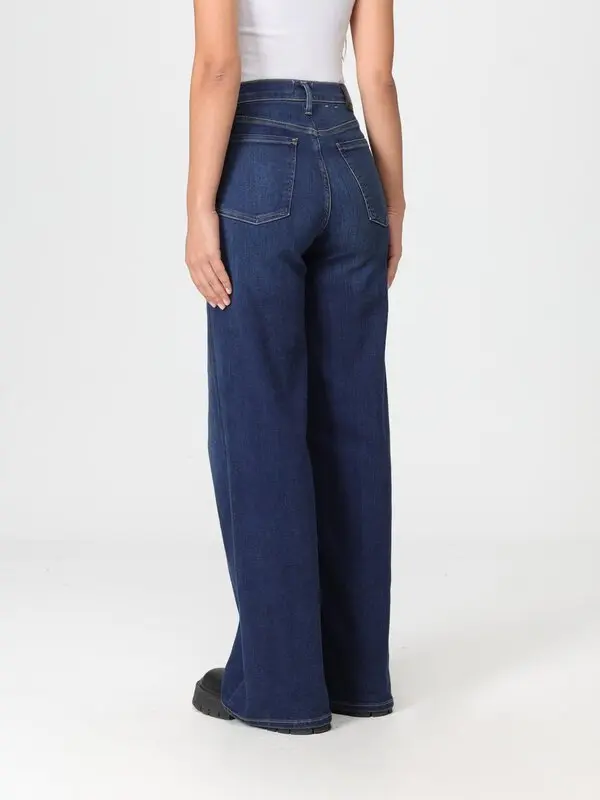 Citizens Of Humanity High Rise Wide Leg Jeans - Indigo