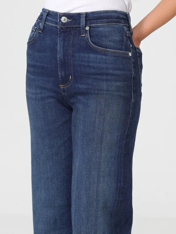 Citizens Of Humanity High Rise Wide Leg Jeans - Indigo