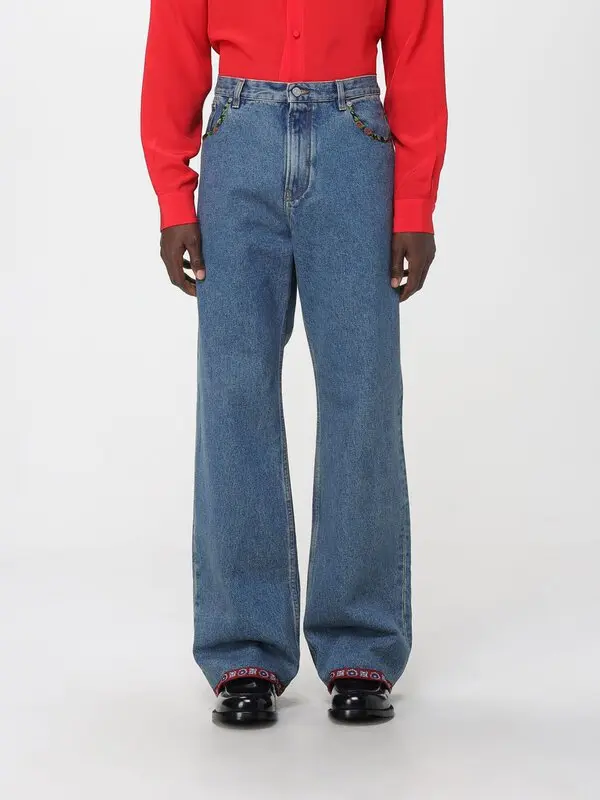 Valentino Garavani Wide Leg Jeans
