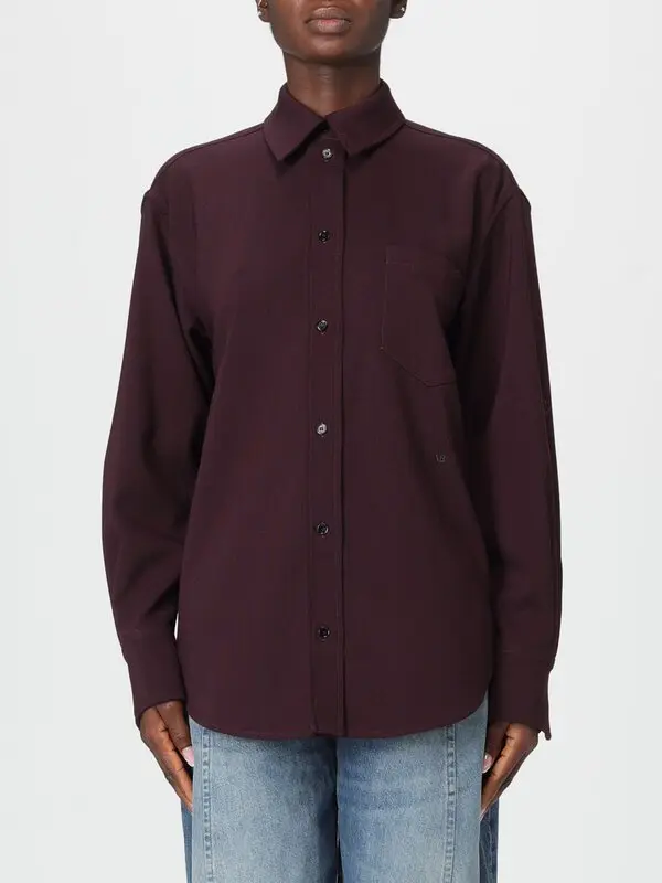 Victoria Beckham Button-up Shirt - Brown
