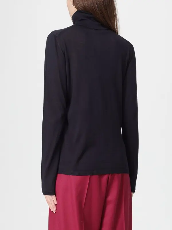 Max Mara Turtleneck Pullover - Navy