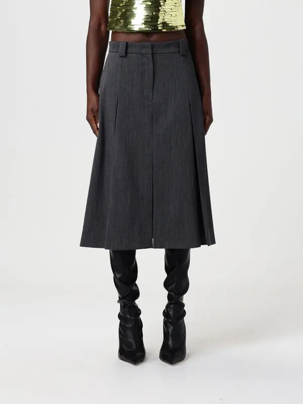 N° 21 A-line Midi Skirt