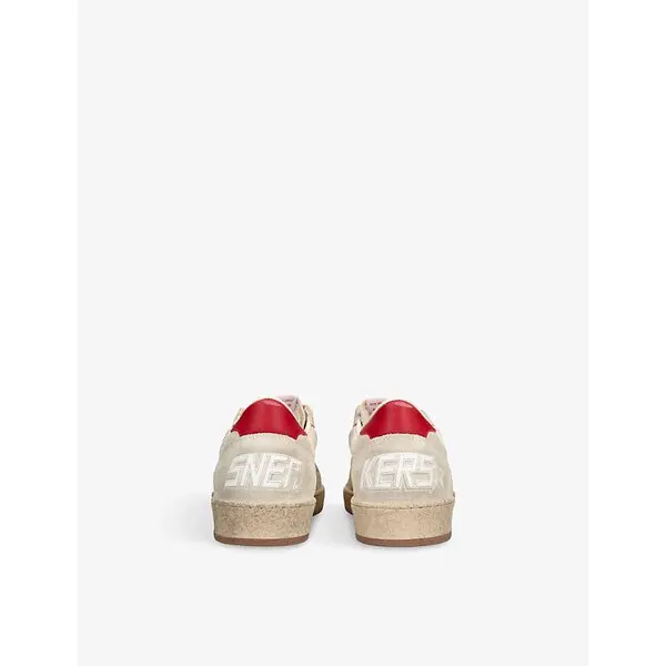 GOLDEN GOOSE X Disney Ball Star Suede Trainers - White/comb