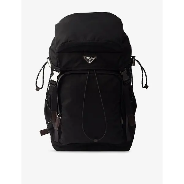 Prada Speedrock Re-nylon Shell Backpack - Black