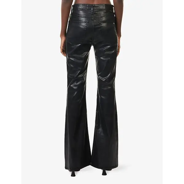 Rag & Bone Dahlia Flexi Coated Denim Trousers