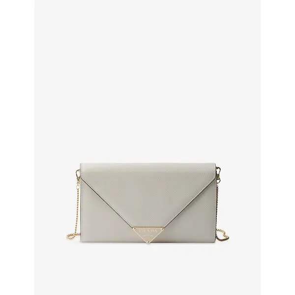 Prada Saffiano Leather Mini Bag - Neutral