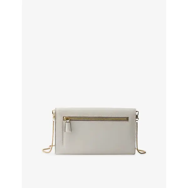 Prada Saffiano Leather Mini Bag - Neutral