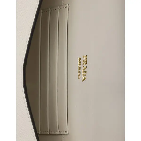 Prada Saffiano Leather Mini Bag - Neutral