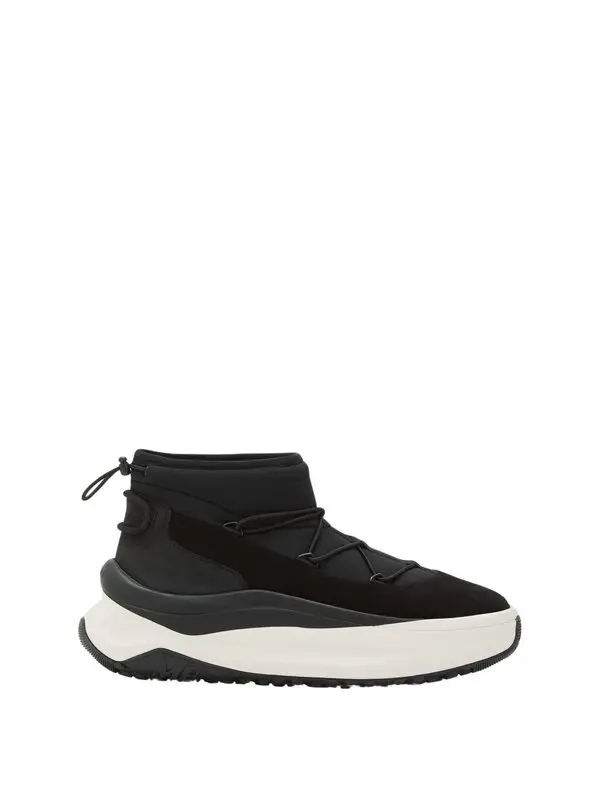 Moon Boot Zip-up Sneakers - Black