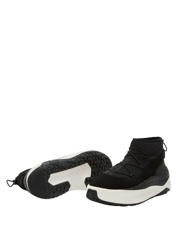 Moon Boot Zip-up Sneakers - Black