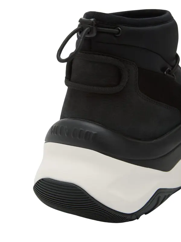 Moon Boot Zip-up Sneakers - Black