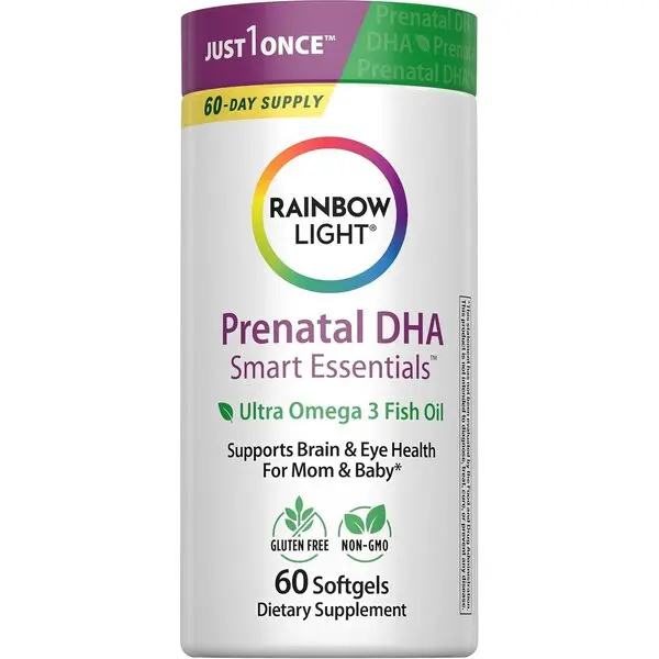 RAINBOW LIGHT Prenatal Dha Smart Essentials 60 Softgels - One-color