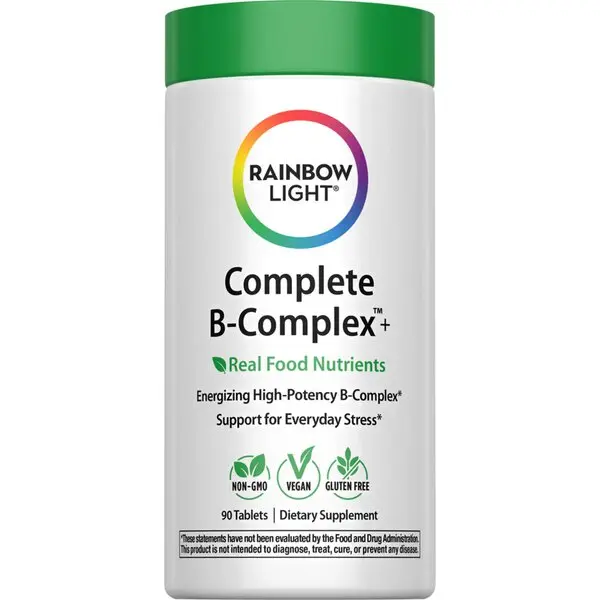 RAINBOW LIGHT Complete B Complex 90 Tablets - One-color