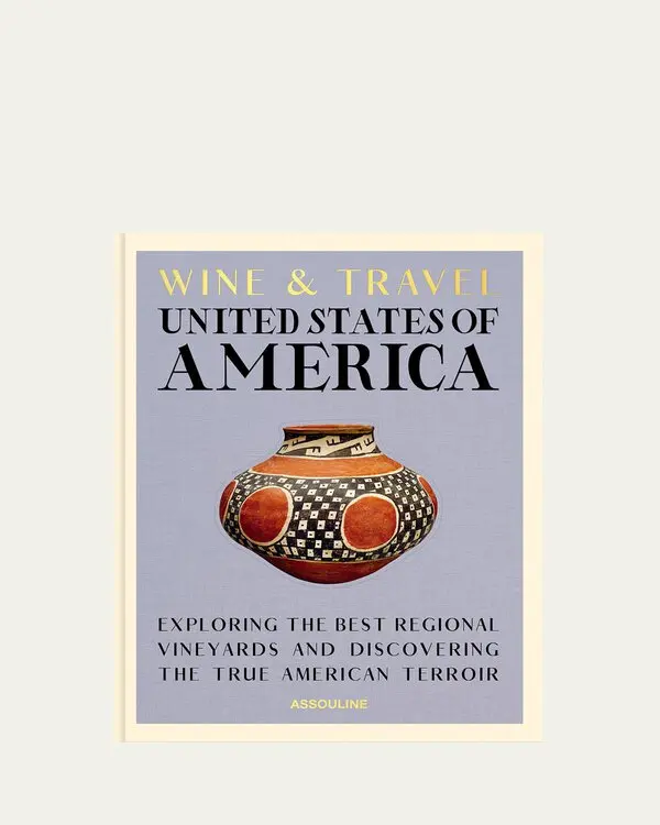 Assouline Wine & Travel: Usa" Book Enrico Bernardo - Yellow