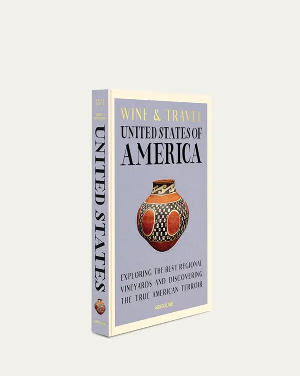 Assouline Wine & Travel: Usa" Book Enrico Bernardo - Yellow