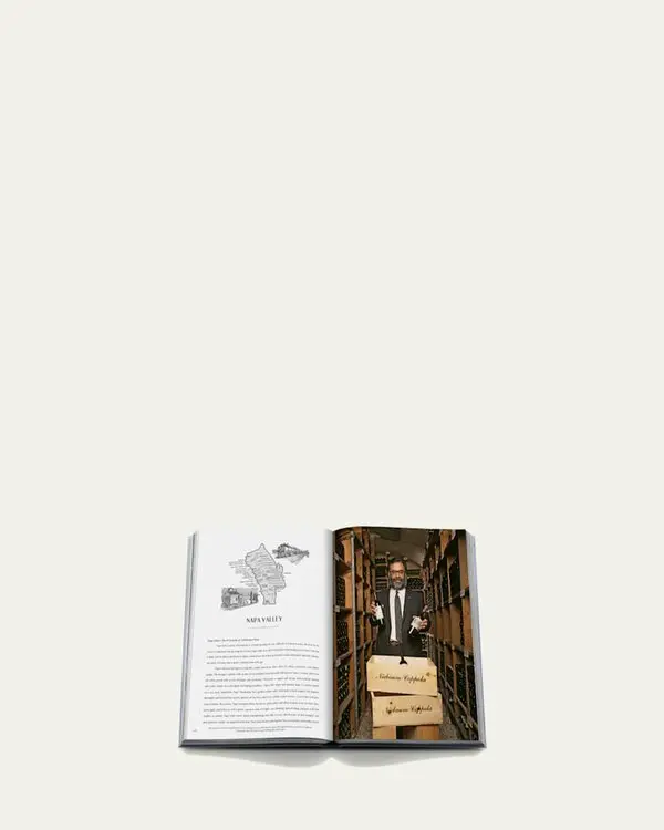 Assouline Wine & Travel: Usa" Book Enrico Bernardo - Yellow