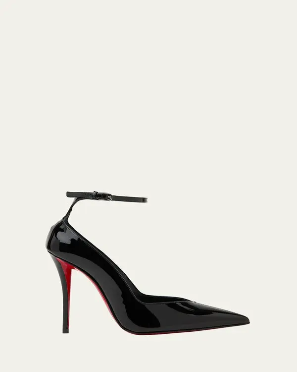CHRISTIAN LOUBOUTIN 100mm Erozee Patent Leather Pumps
