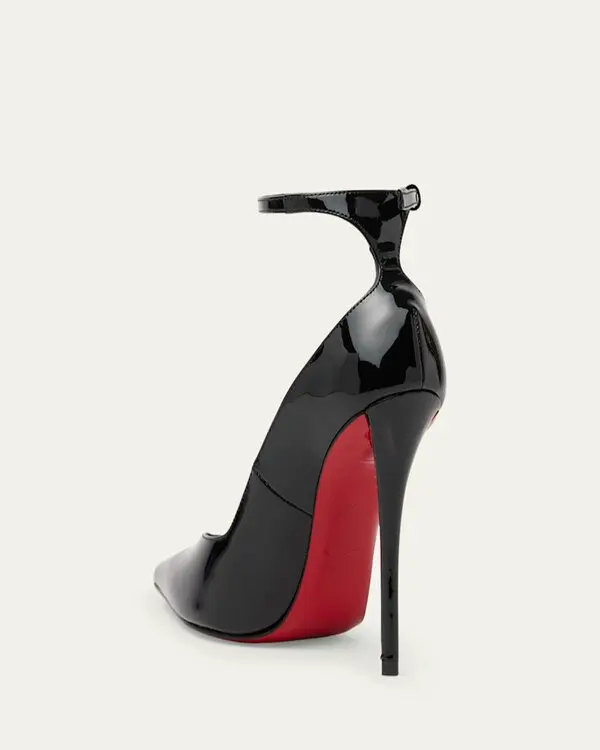 CHRISTIAN LOUBOUTIN 100mm Erozee Patent Leather Pumps