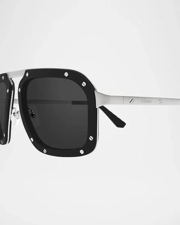 Cartier Oversized Rectangle Sunglasses