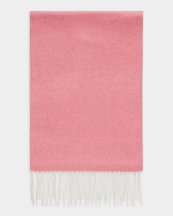PIACENZA CASHMERE 1733 Silk And Cashmere Double-face Scarf - Pearl