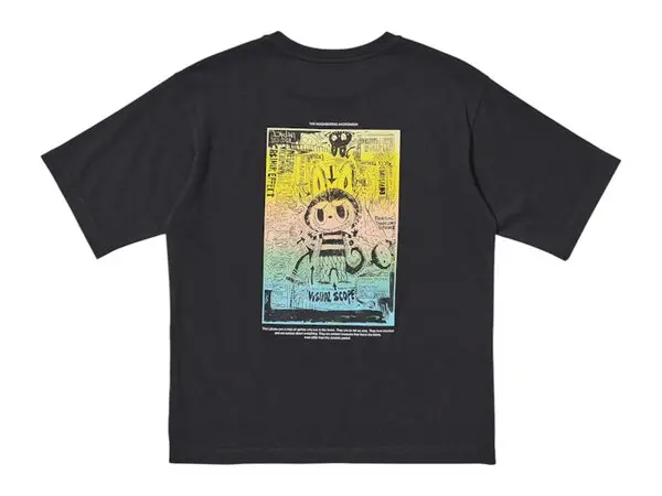 Uniqlo X Pop Mart Ut Graphic T-shirt 485523 - Black
