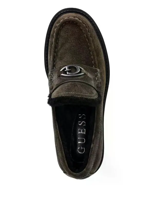 Guess 45mm Logo-plaque Loafers