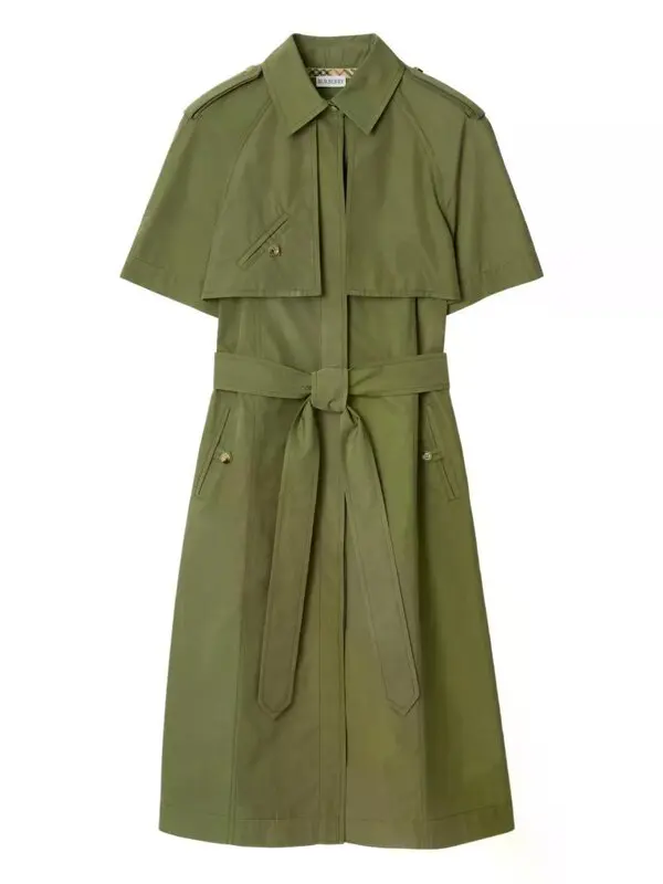 Burberry Button-fastening Midi Dress